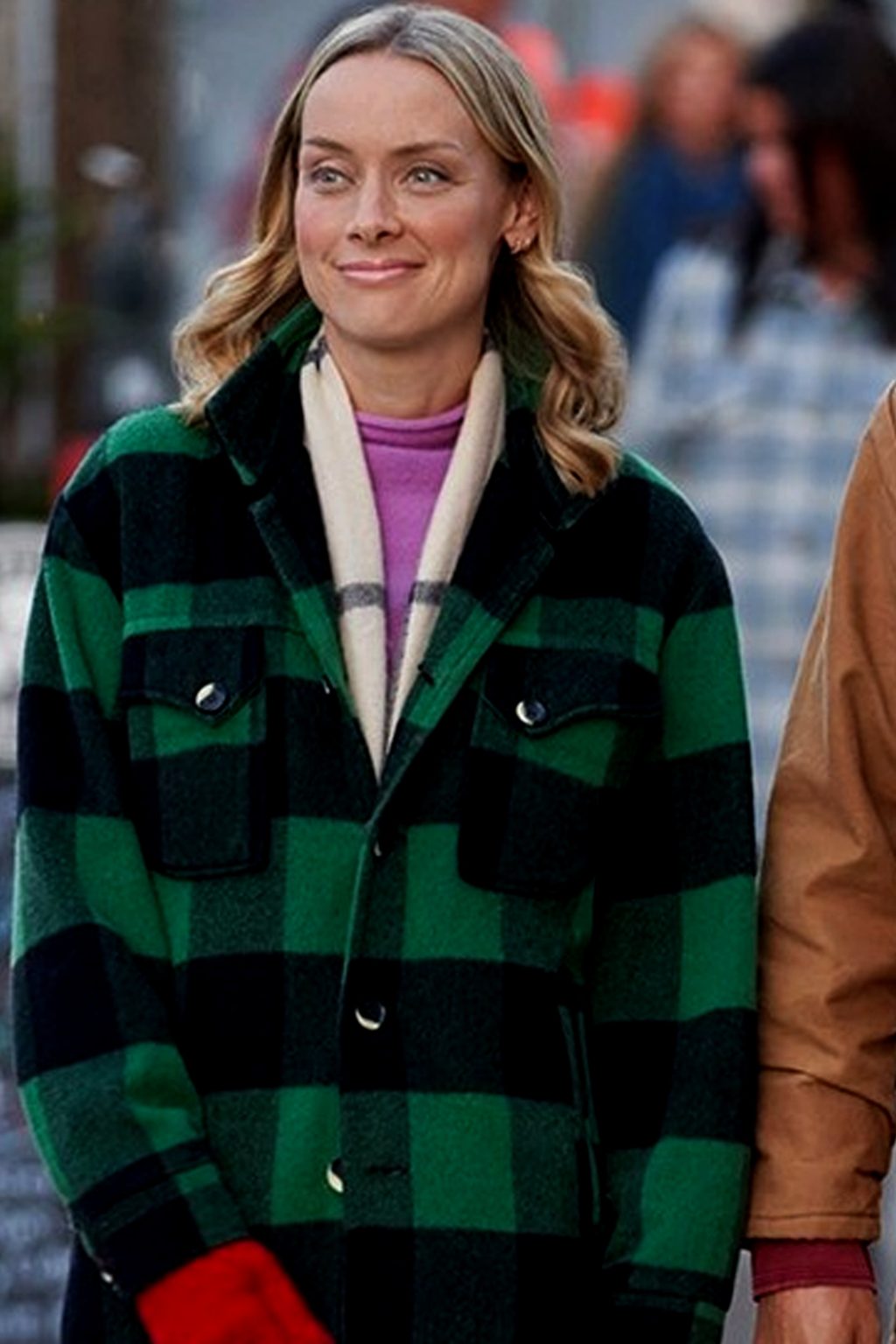Christmas Island Rachel Skarsten Kate Gabriel Flannel Jacket